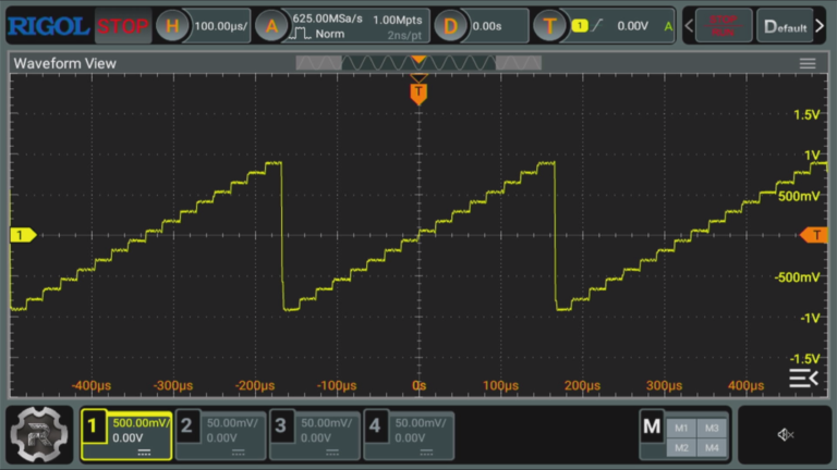 RIGOL DHO800の12bit分解能を確認してみた – 楽しくやろう。